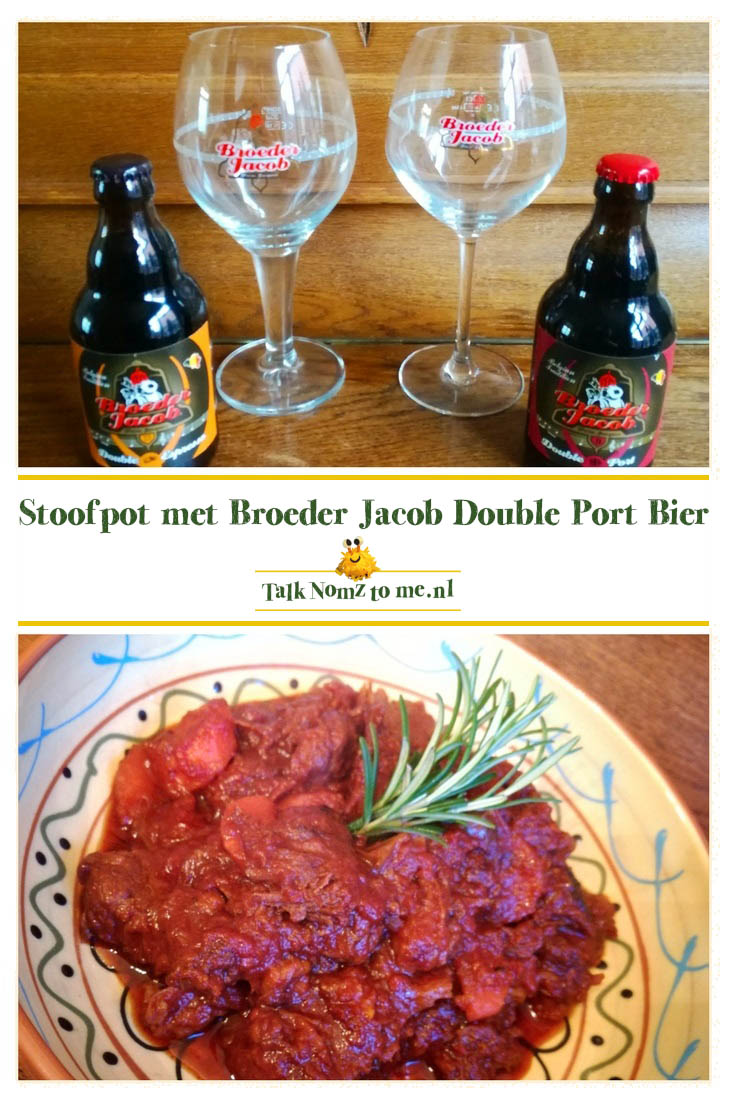 Stoofpot met Broeder Jacob Double Port Bier - Talk Nomz To Me